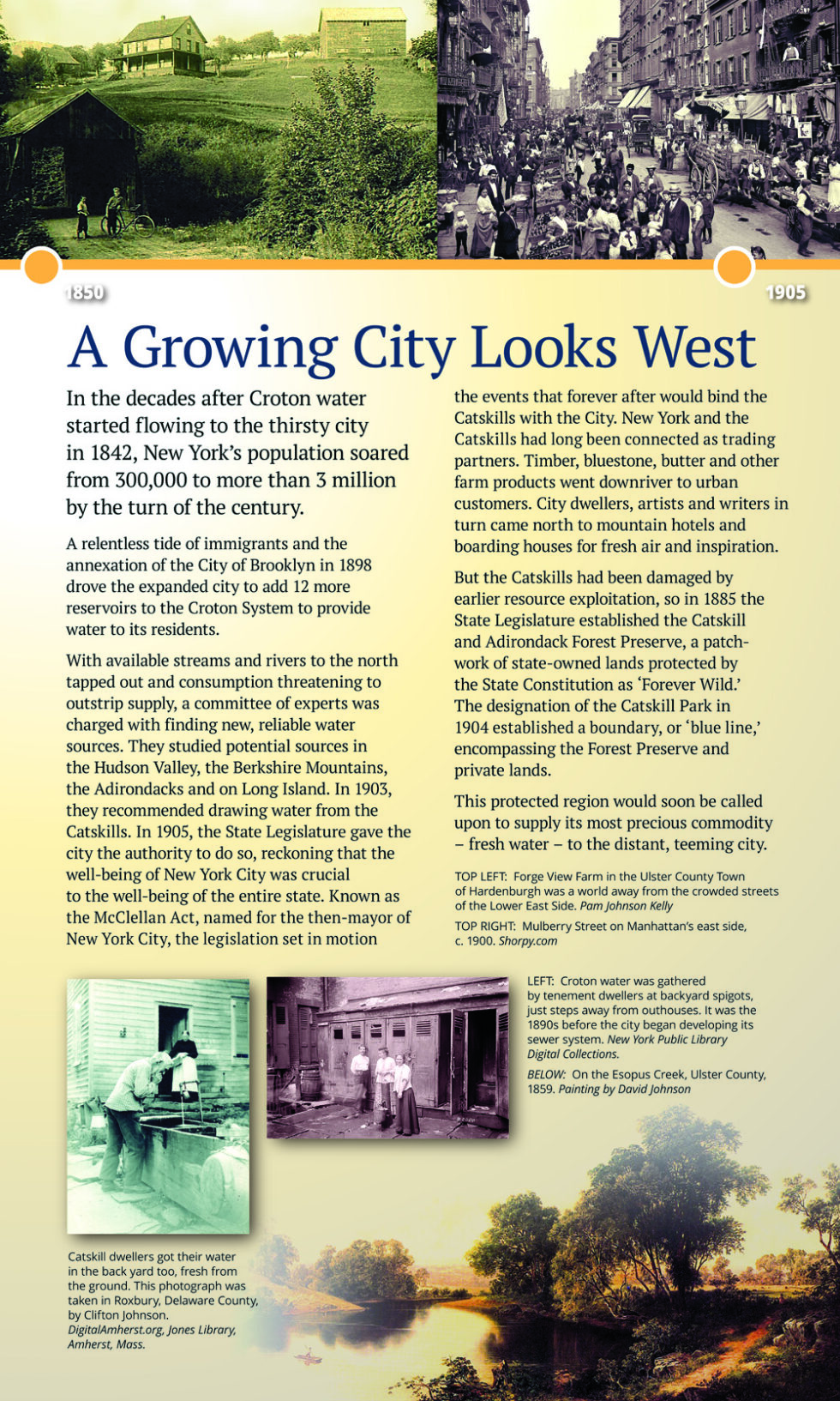 Of Rivers and Reservoirs: The New York City Water Story - Catskill ...